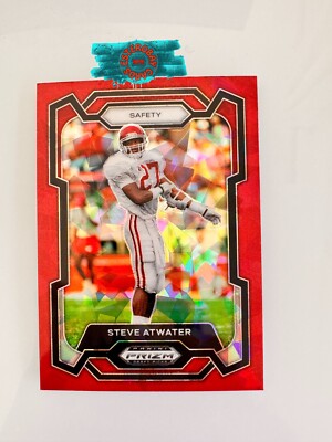 2024 Panini Prizm Draft Picks - Red Ice Prizm Steve Atwater Arkansas ...