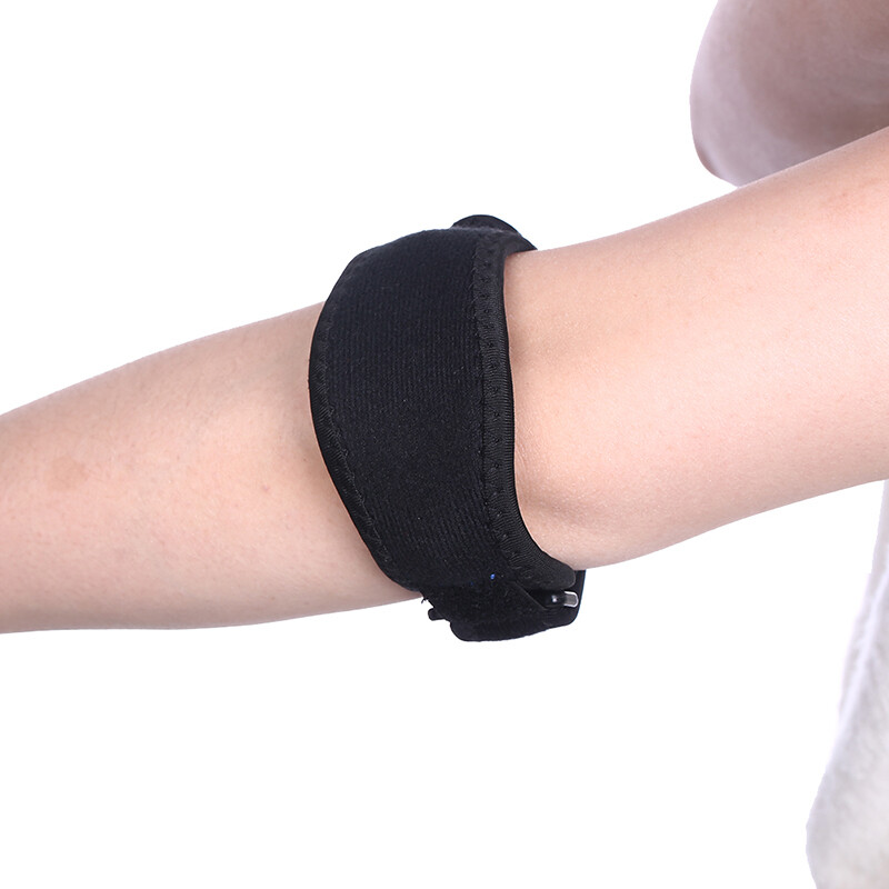 Tennis Elbow Brace Strap Tendonitis Golfers Gel Band Golf Relief Suppo ...