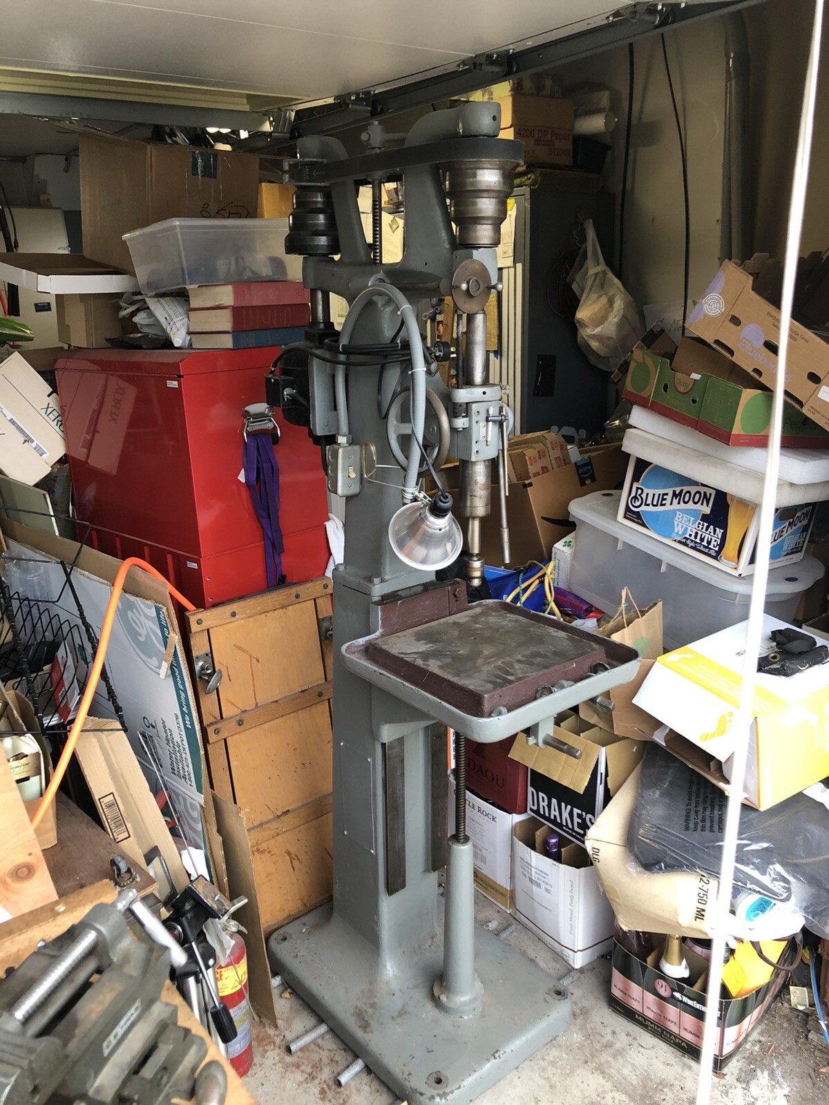 Edlund 1B Drill Press sold by C.H. Gosiger Machinery | eBay
