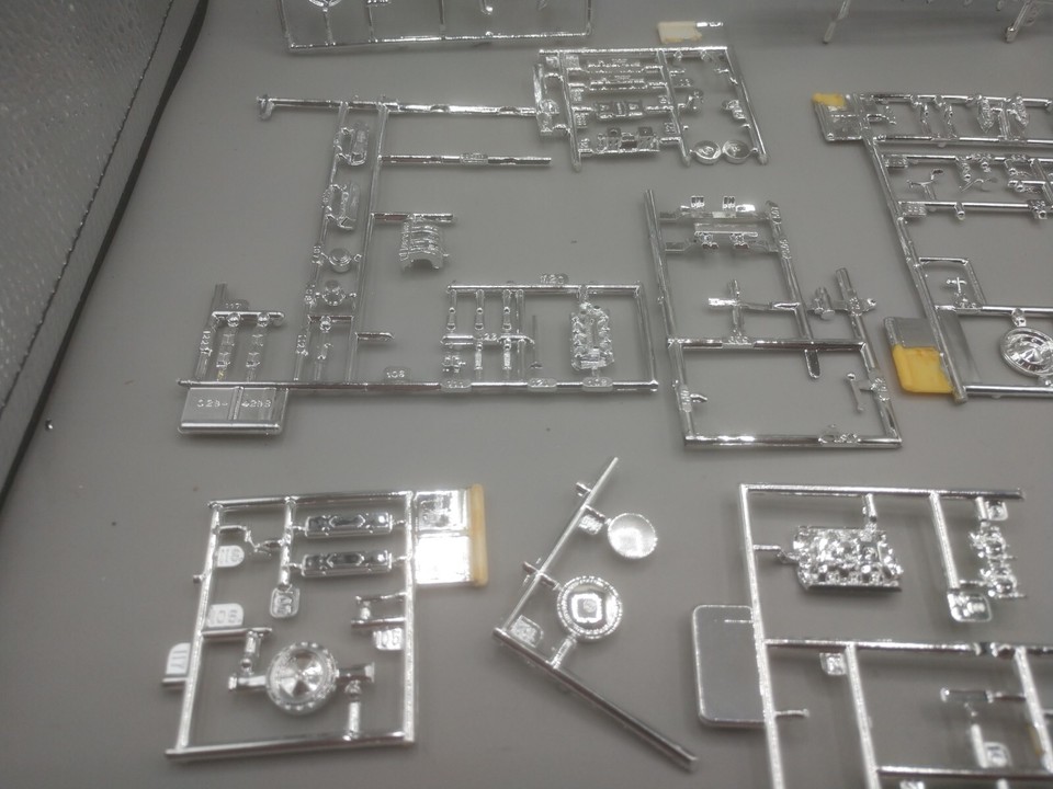 AMT Revell monogram 1/24 1/25 Assortment Chrome Junkyard Plastic Model ...