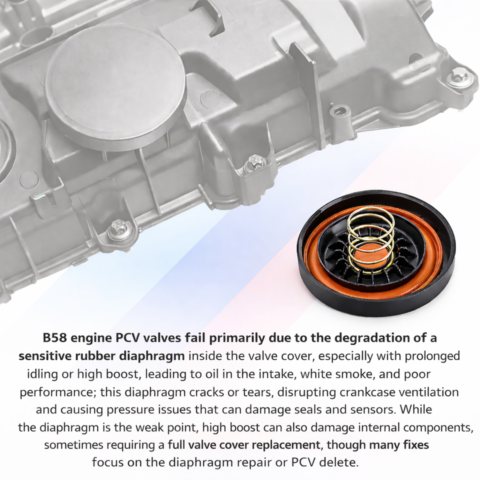 PCV Valve Diaphragm Repair Kit for BMW 7 Series G12 740i xDrive 740Li ...