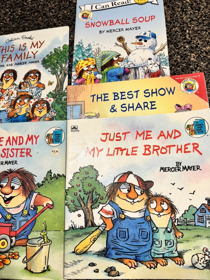 Little Critter Book lot by Gina Mayer and Mercer Mayer. | eBay