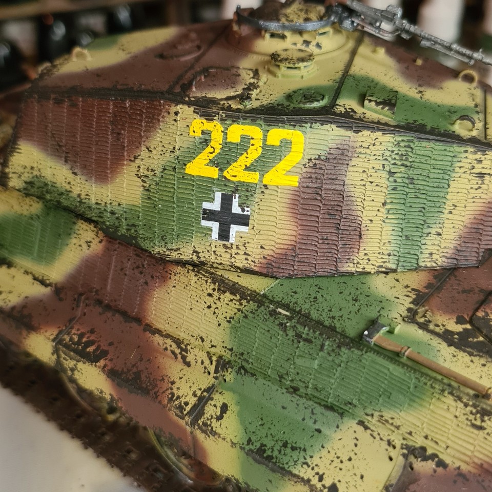 1:35 Built German King Tiger Kampfgruppe Peiper Ardennes offensive ...