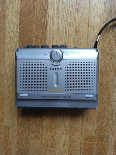 SONY TCM-500 WALKMAN Portable Cassette Player AS-IS F/S from JAPAN | eBay