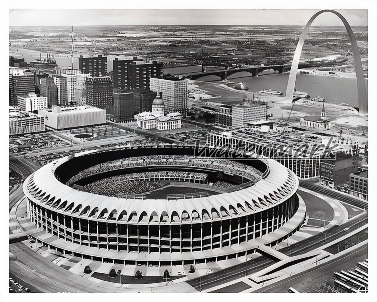 Picture Of Busch Stadium In St Louis 1 St Louis Cardinals Baseball