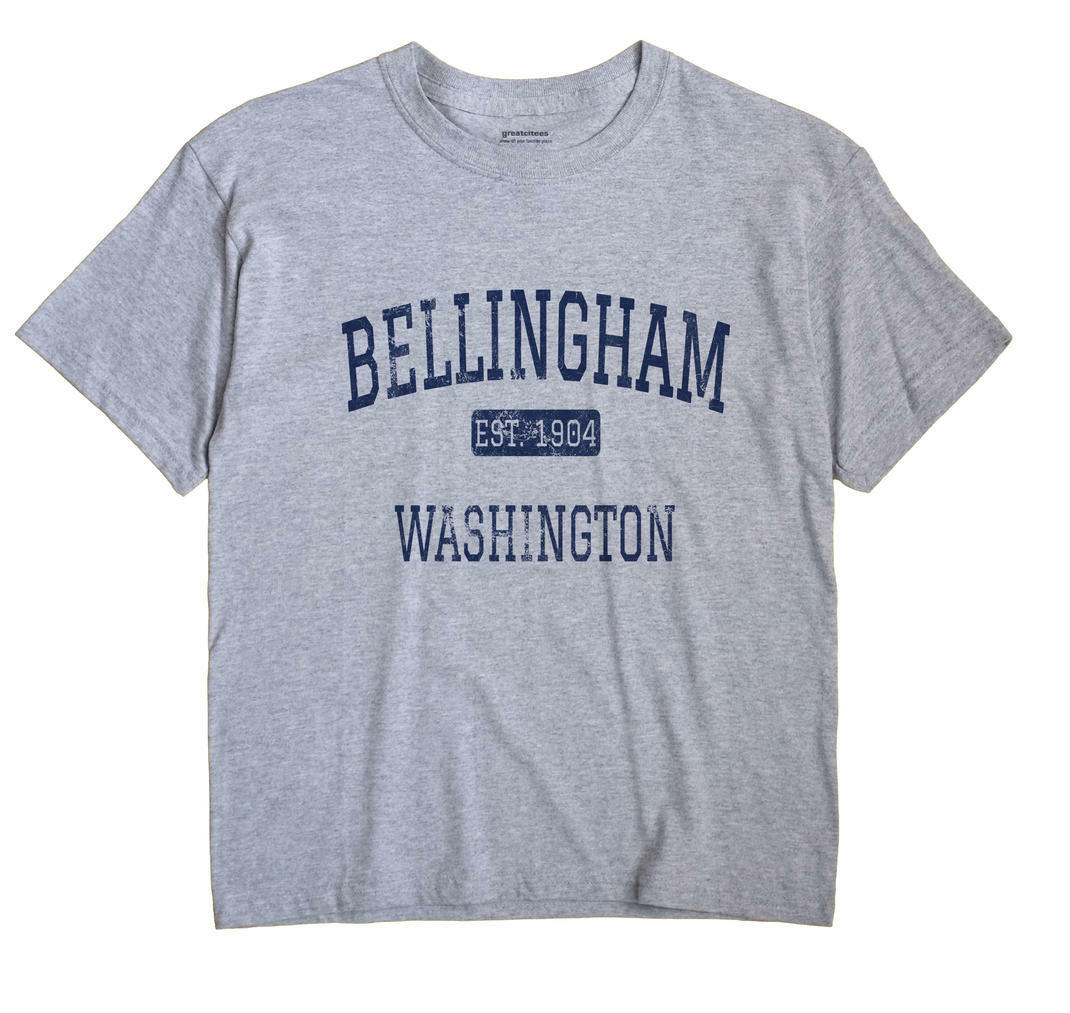 Bellingham Washington WA T-Shirt EST | eBay