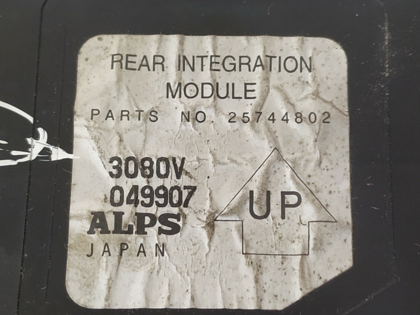 CADILLAC CTS REAR INTEGRATION MODULE 25744802 * | eBay