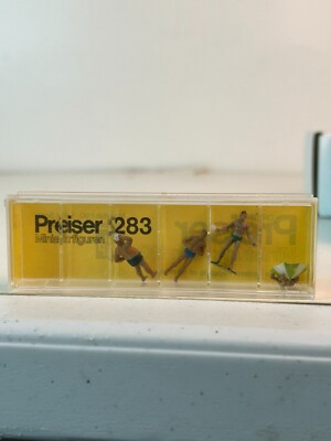 Preiser HO Scale #283 Family at the Beach | eBay