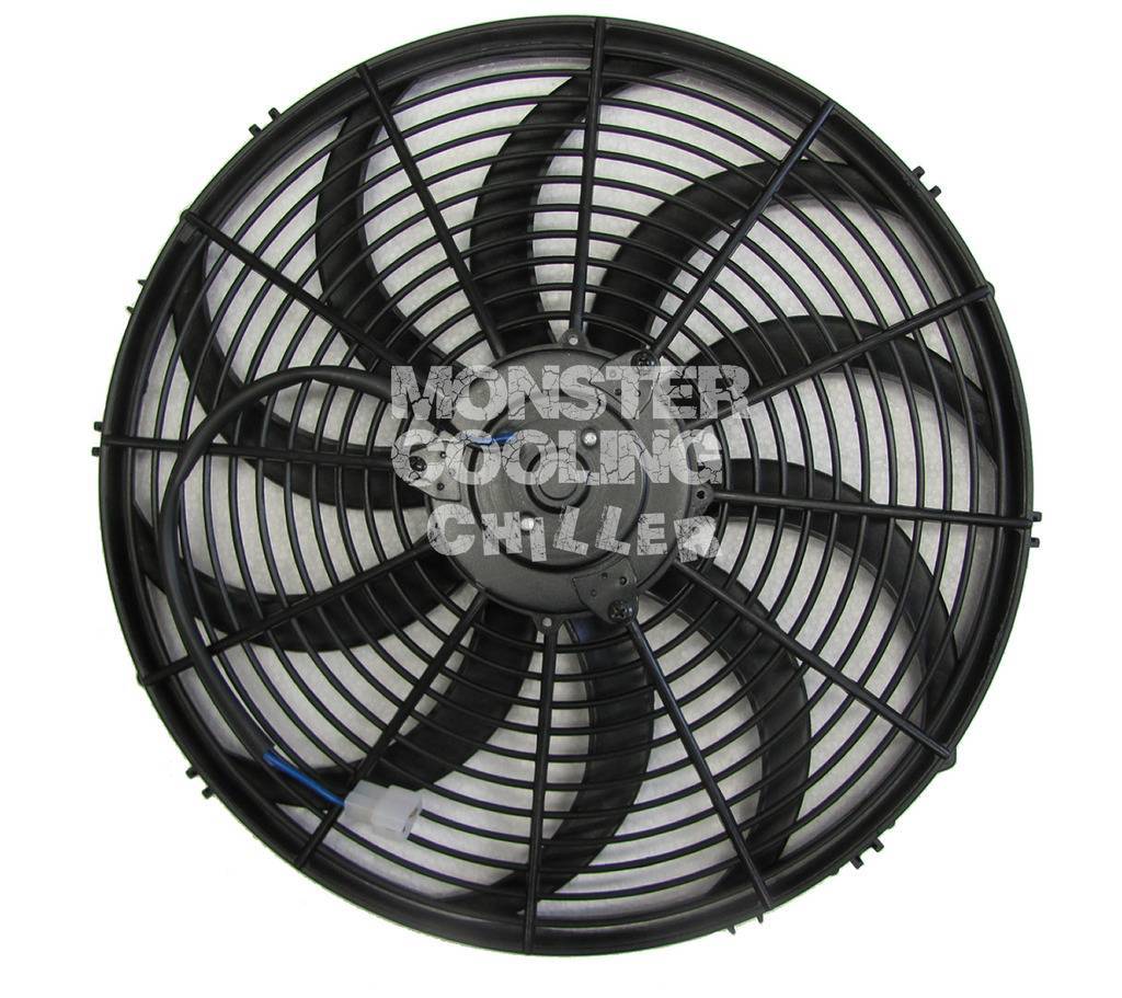 Roadrunner Electric Radiator Fan 16" 160W & Relay Kit | eBay