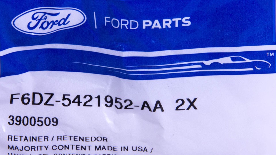 OEM NEW 01-10 Ford F150 Sport Trac Tailgate Handle Lock Rod Retainers ...