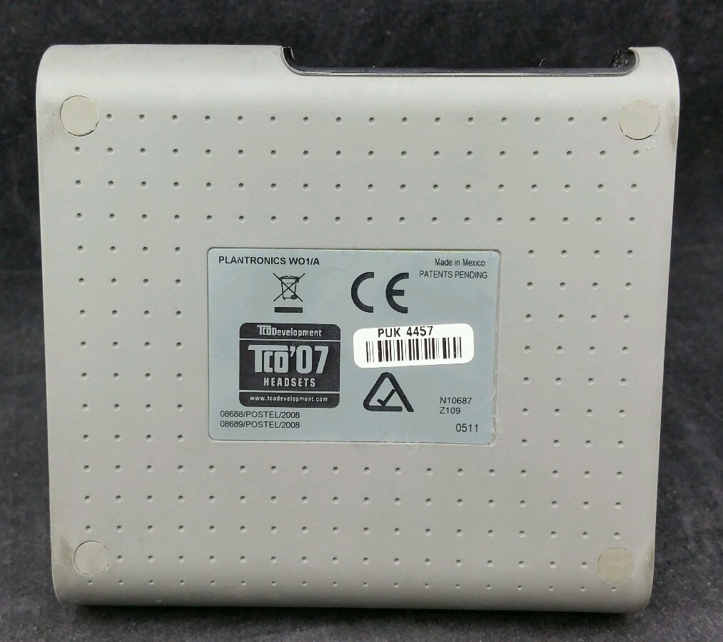 Plantronics WO1/A Savi Office Wireless Dect Base Station, Charger ...