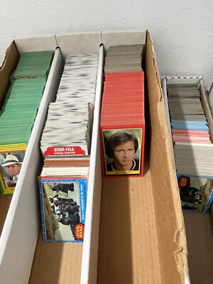 1970s 1980s Topps Set (2,000) NON-SPORT CARDS BULK Lot COLLECTION STAR ...