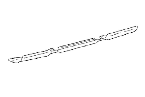 TOYOTA Genuine OEM Reinforcement, Rear Bumper, No. 1 LX470 UZJ100 ...