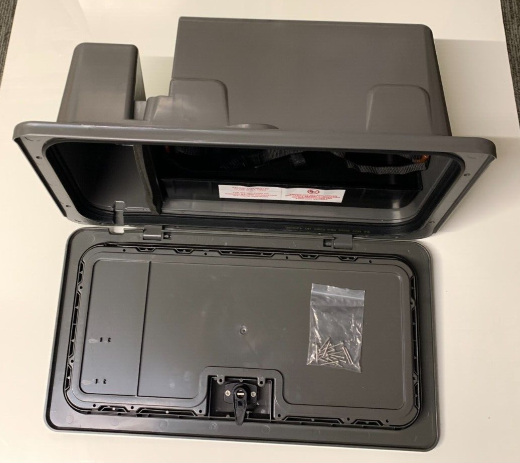 Battery Box Housing + Door Grey Elddis Compass Buccaneer Caravan ...