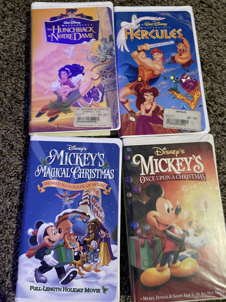 Various VHS titles! Random lot of 10-$10! Total lot of 76 tapes for ...