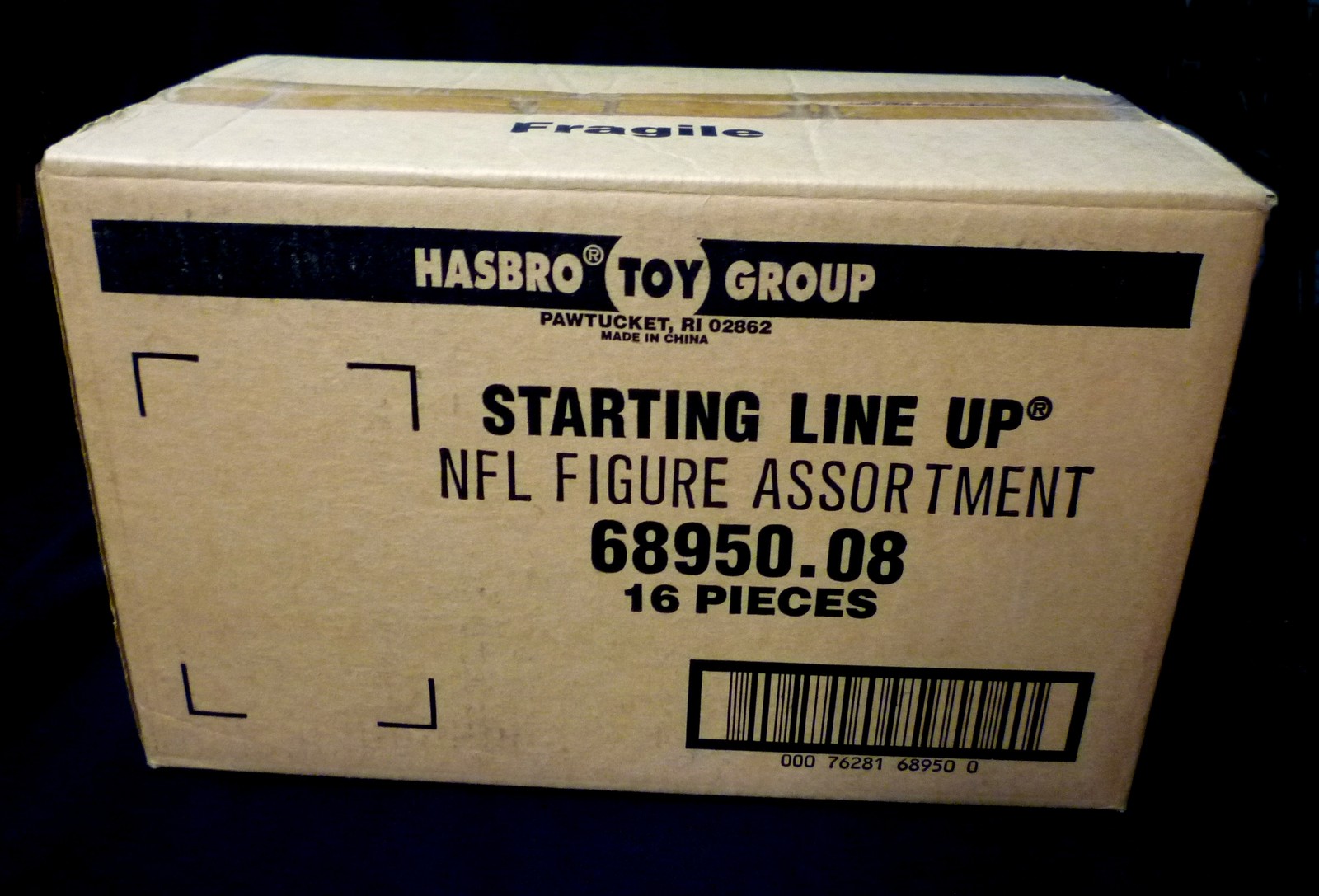 Hasbro Starting Line Up SLU NFL Football 1997 Sealed 16 Figure Case ...