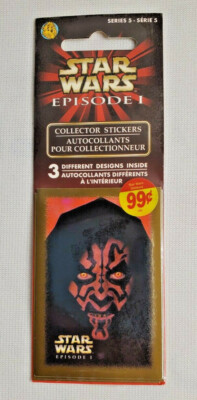Sandylion Star Wars Episode 1 Collector Stickers Sealed Series 5 ...