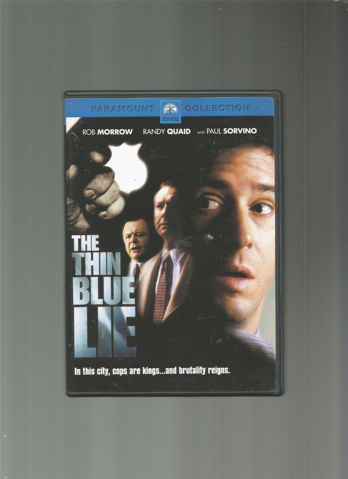 Thin Blue Lie, Randy Quaid, Rob Morrow, Paul Sorvino, DVD 97368034143| eBay