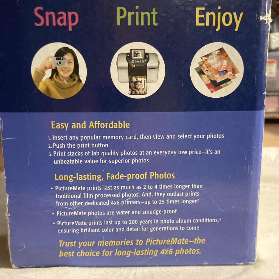 Epson Picture Mate Personal Photo Lab | eBay