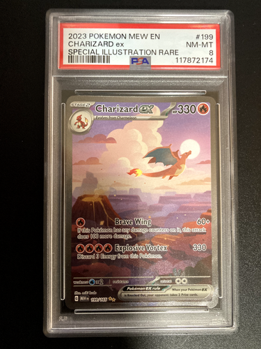 Charizard ex 199/165 Sv: Scarlet & Violet 151 SPECIAL ILLUSTRATION RARE ...
