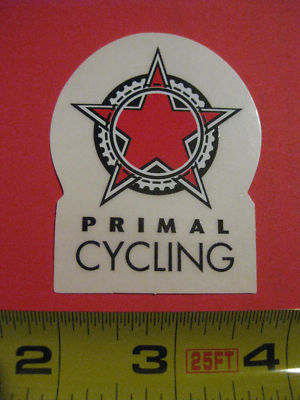 PRIMAL CYCLING mx Road Mountain Bike MTB DECAL STICKER | eBay