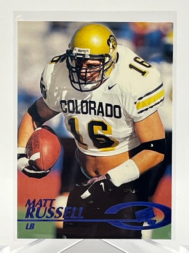 1997 Press Pass NCAA Football Card #33 Matt Russell Colorado Buffaloes ...