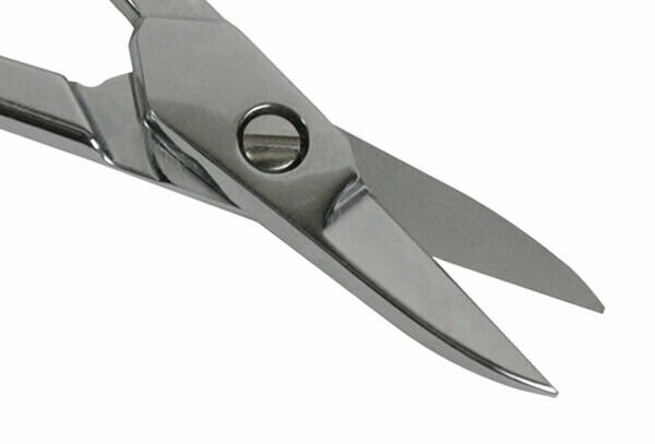 7-1/4" Narrow Blade Scissors Shears Metal Copper Plate Wire Jewelry ...