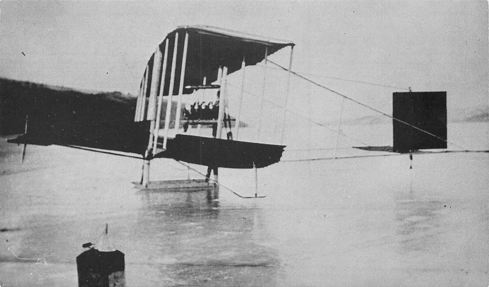 Thomas Selfridge First AEA Aeroplane Postcard Vintage Unstamped 1981 | eBay