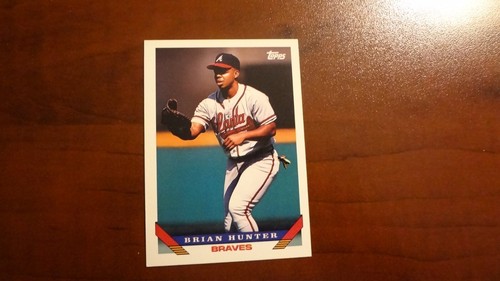 1993 TOPPS # 102 BRIAN HUNTER BASEBALL CARD | eBay