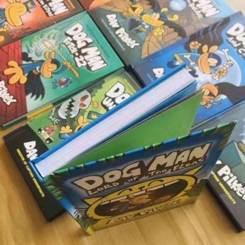 Dog Man Series 1-17 books set Dogman Children's Collection by Dav ...