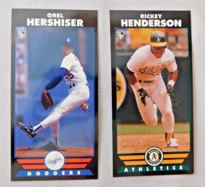 1993 Diamond Marks Bookmarkers Baseball Card #1-120 Pick one | eBay