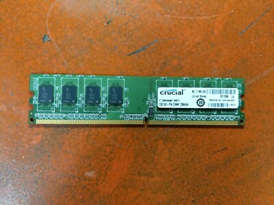 Crucial PC2-5300 (DDR2-667) 1 GB UDIMM 667 MHz PC2-5300 DDR2 RAM Memory ...