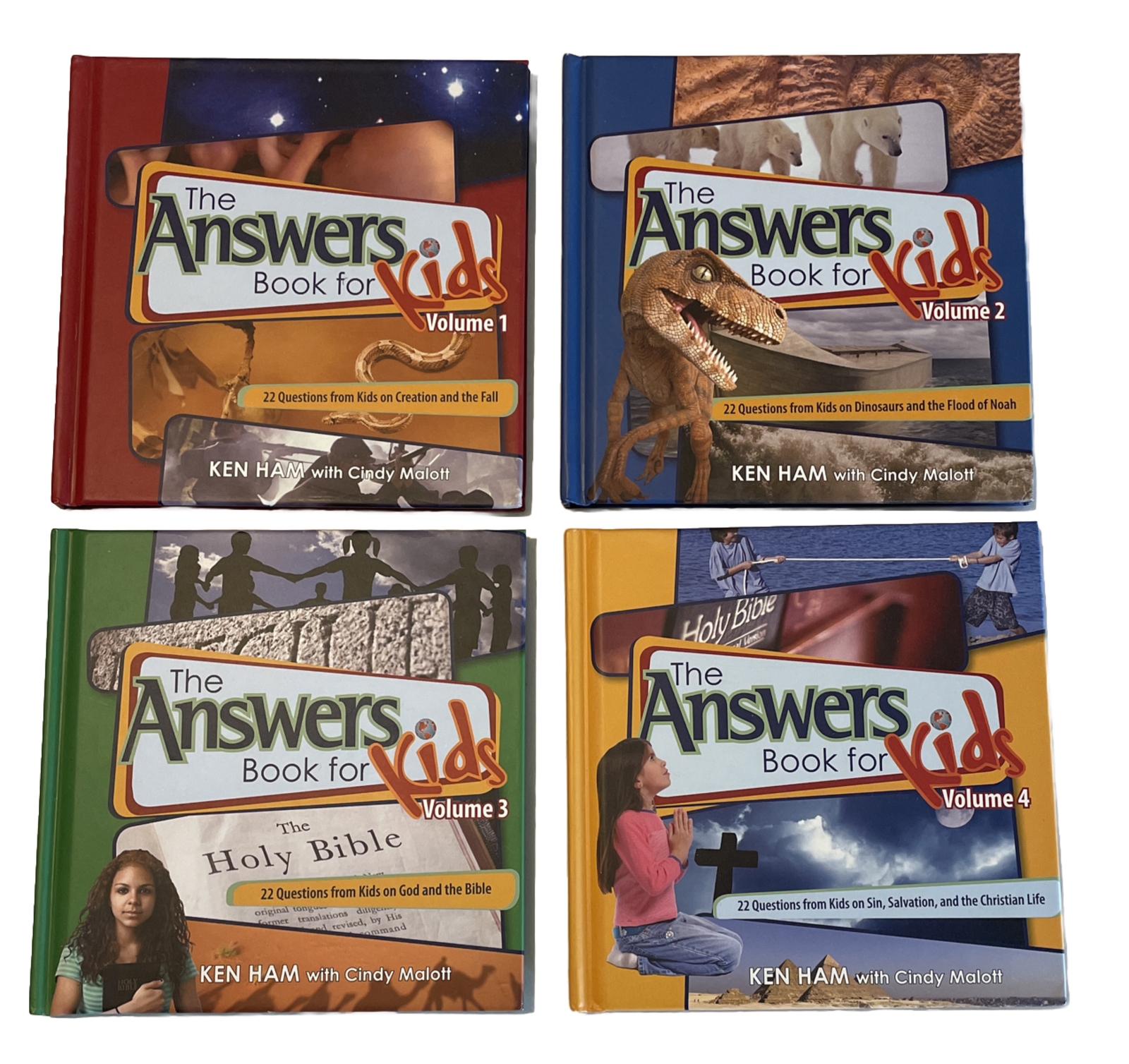 The Answer Book for Kids Volume 1-4, by Ken Ham With Cindy Malott | eBay