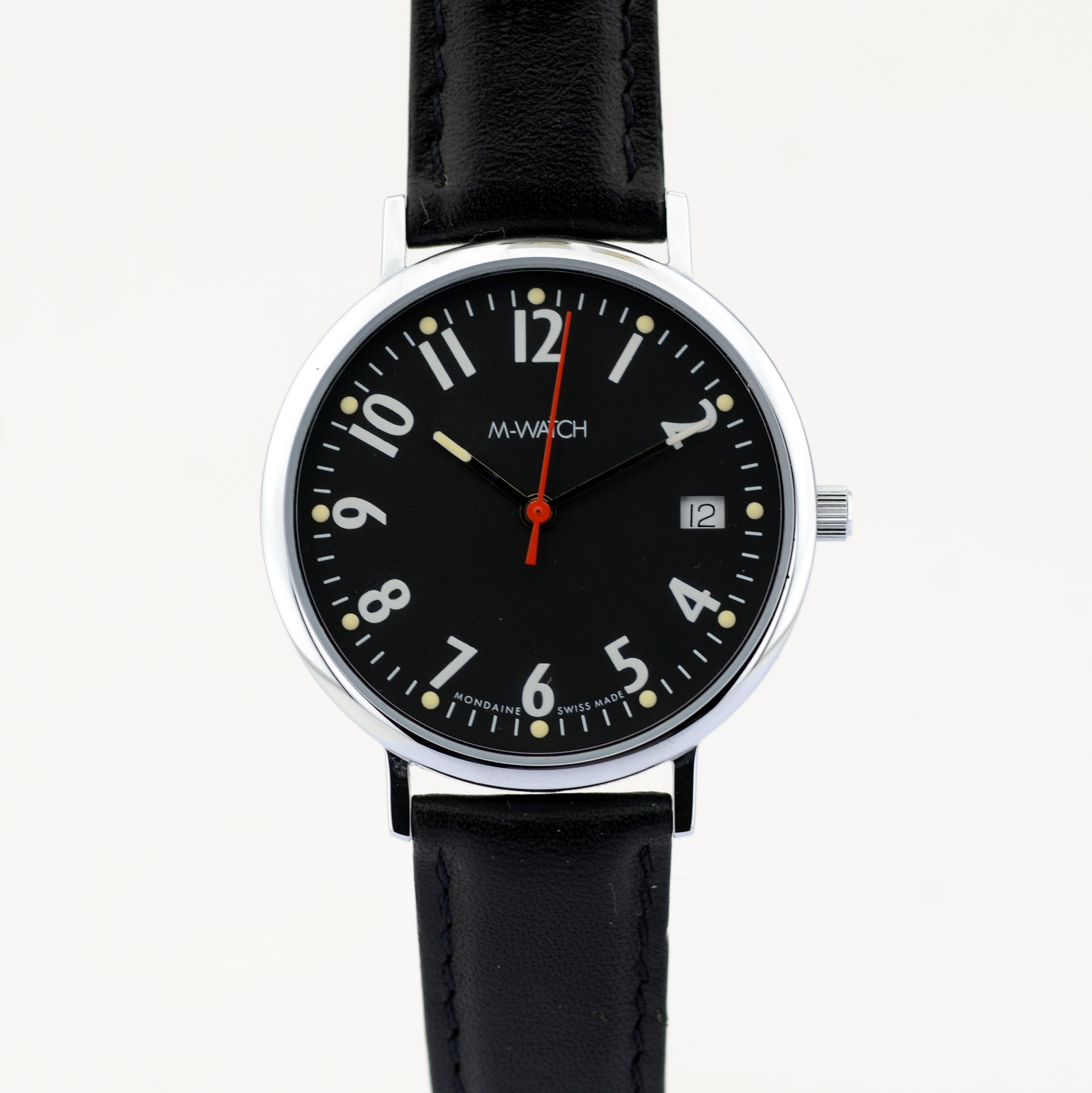 Mondaine / M-Watch Swiss Designer Collection - Date - Unworn | eBay