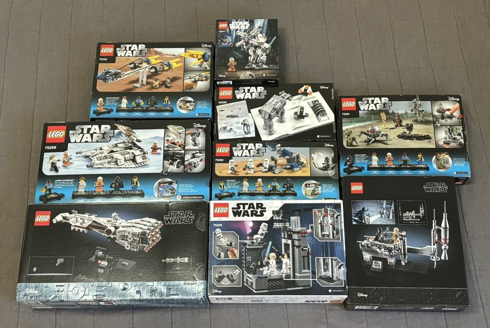 LEGO Star Wars Set Lot New Sealed 75294 Bespin Duel 20th Anniversary ...