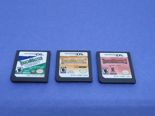 Lot of 3 Games for Nintendo DS Touchmaster Connect, and TouchMaster 2 ...