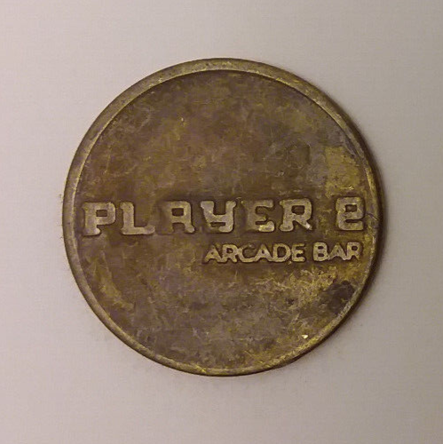 Player 2 Arcade Bar Appleton, WI Game Token 24mm | eBay