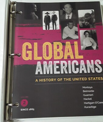 Global Americans V2 Montoya Belmonte Guarneri Cengage 2018 Like New ...