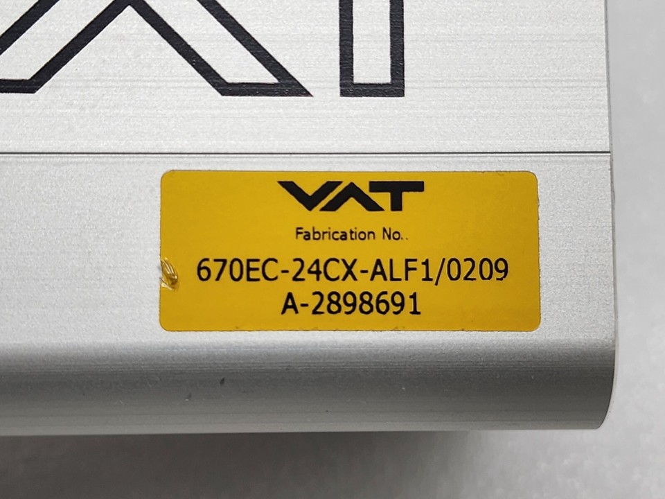 VAT VALVE CONTROLLER 670EC-24CX-ALF1 (As-Is) | eBay