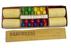 Parcheesi Repl Game Pieces 16 Wooden Colored Pawns 8 Dice 4 Cups ...