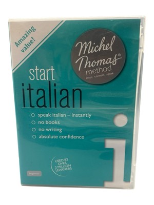 Start Italian - Beginner - Michel Thomas Method AUDIO CD w BOOKLET ...