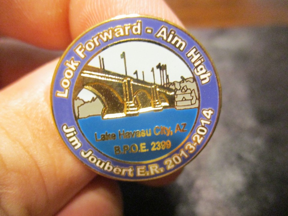 Look Forward-Aim High Lake Havasu City, AZ-Jim Joubert Bridge over ...