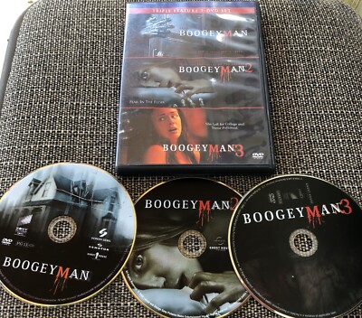 Boogeyman 1-3 (DVD, 2005, 2010) Complete Trilogy 3 Disc Horror | eBay