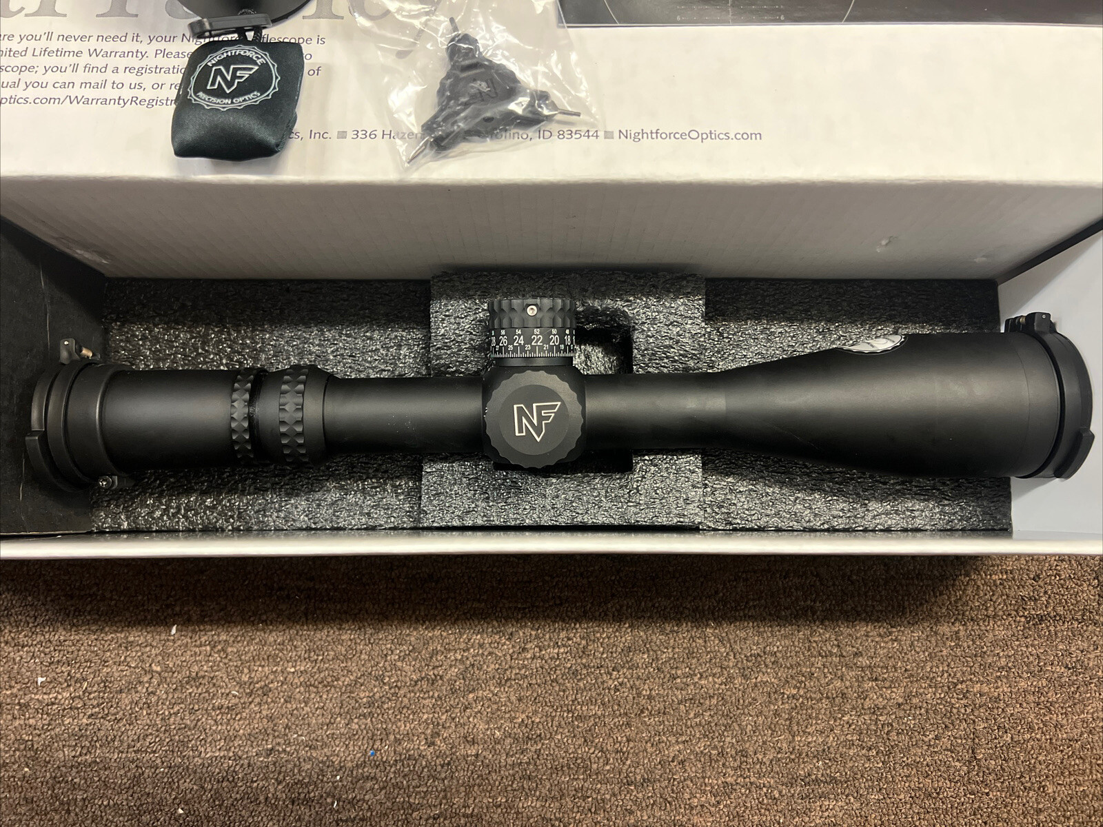 Nightforce ATACR 7-35x56 F1 Moar ZeroStop C569 Scope for sale online | eBay