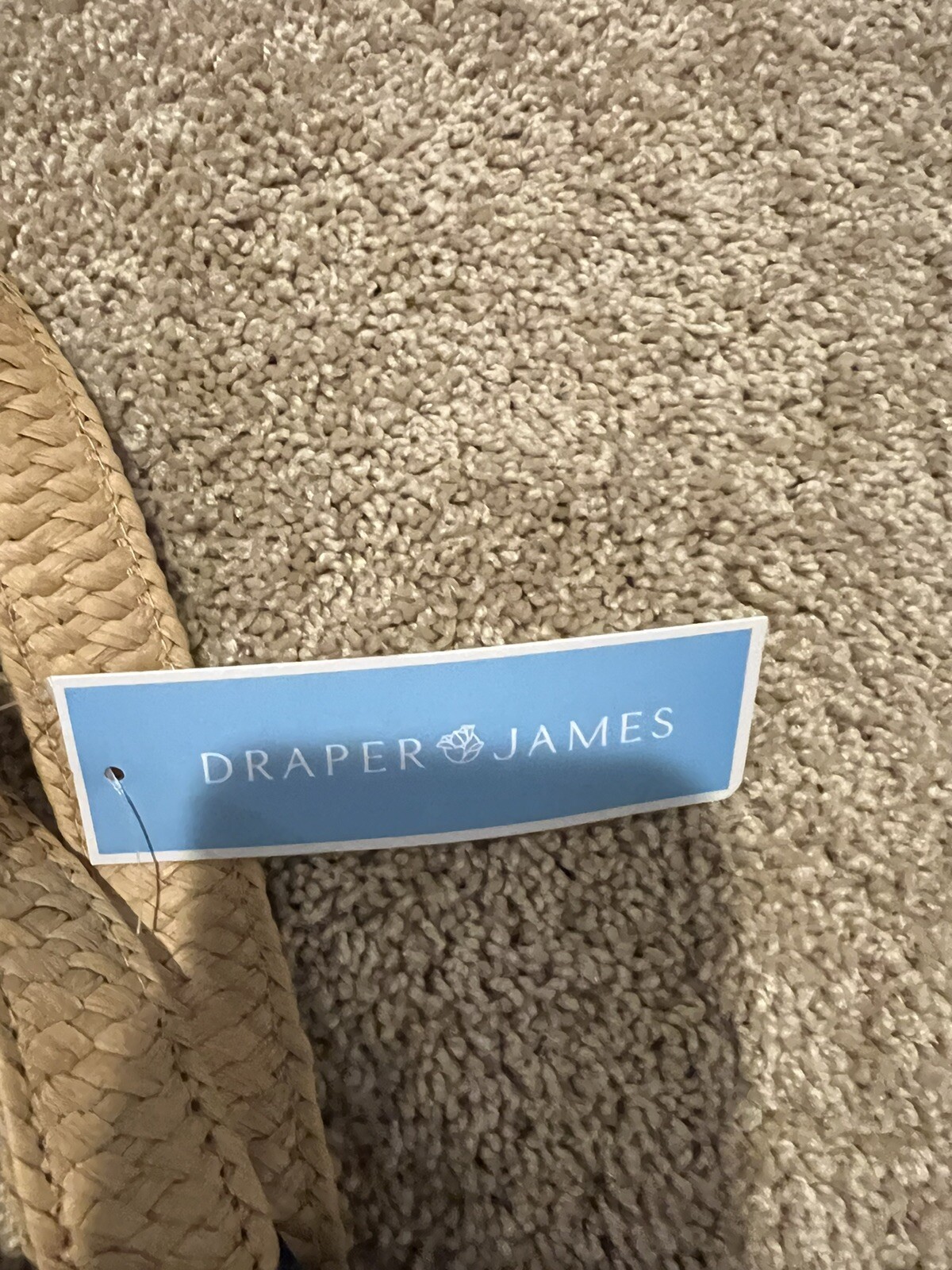 Draper James Everyday Straw Shoulder Bag - Natural for sale online | eBay