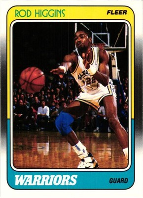 ROD HIGGINS 1988-89 Fleer Basketball #47 FREE SHIPPING B14R3S24P16 | eBay