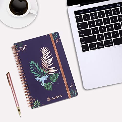 JUBTIC Hardcover Address Book with Alphabetical Tabs, Spiral Bound ...