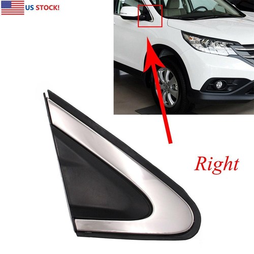 1PCS Right Side Mirror Triangle Corner Pillar Trim For Honda CR-V 75490 ...