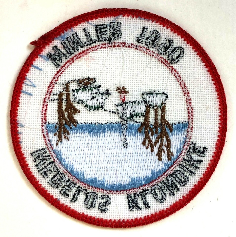 1990 Webelos Boy Scout Patch Winter Klondike Snow Camp BSA Vintage ...