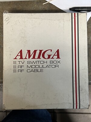 Amiga TV Switch Box, RF Modulator & RF Cable | eBay